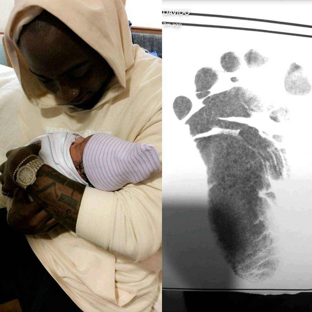 See Photos Of Davido's Second Daughter, Hailey - OsunDefender