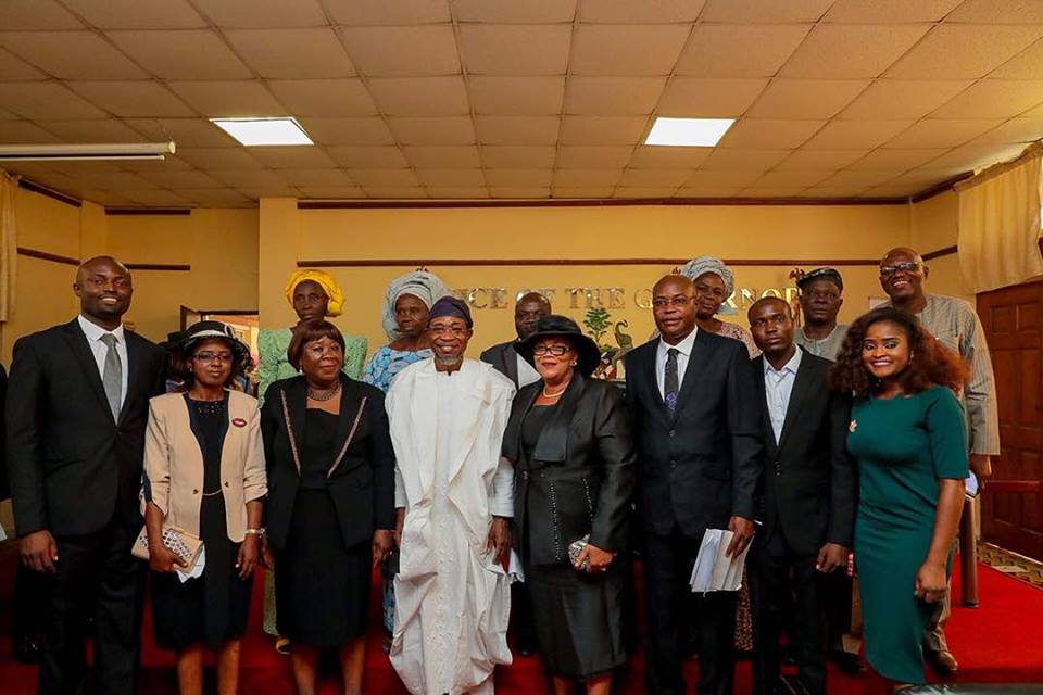 PHOTO NEWS: Gov. Aregbesola Swears-In Adele As Judge ...