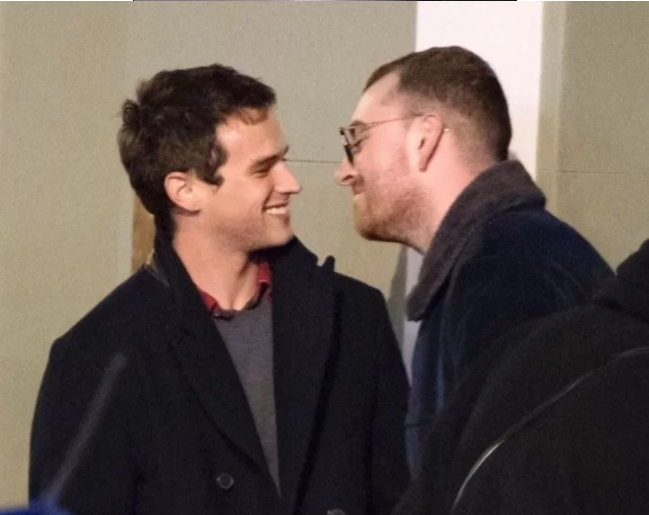 PHOTOS: Sam Smith And Actor Lover Share Romantic Time - OsunDefender
