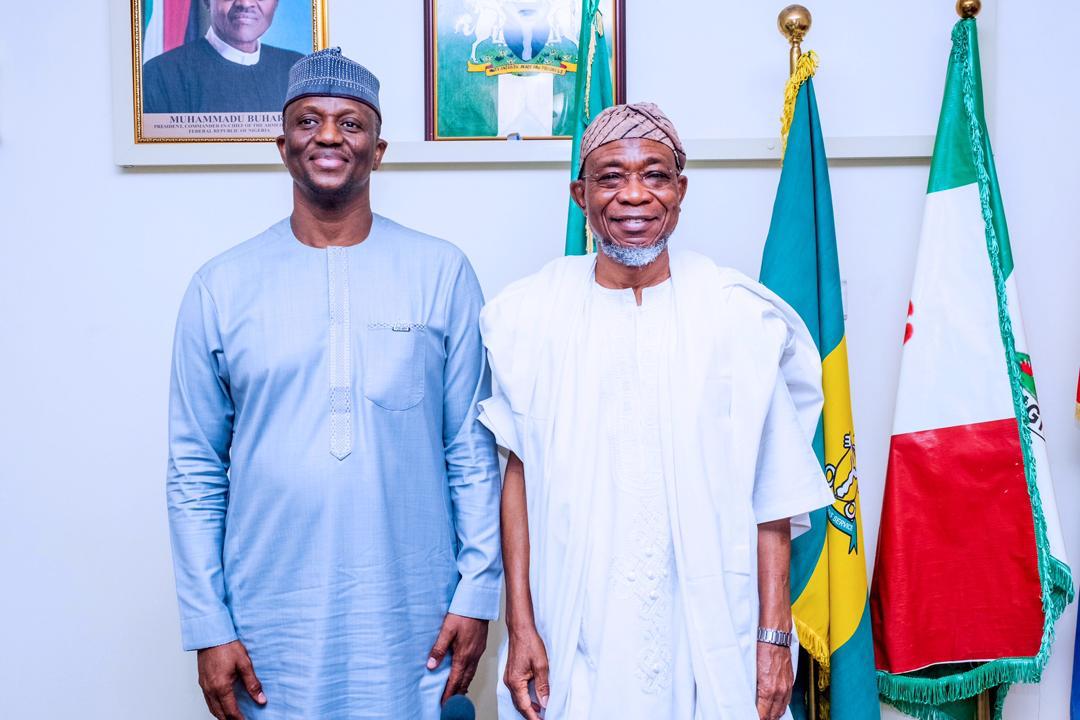 PHOTONEWS: NFIU Boss, Tukur Visits Aregbesola In Abuja - OsunDefender