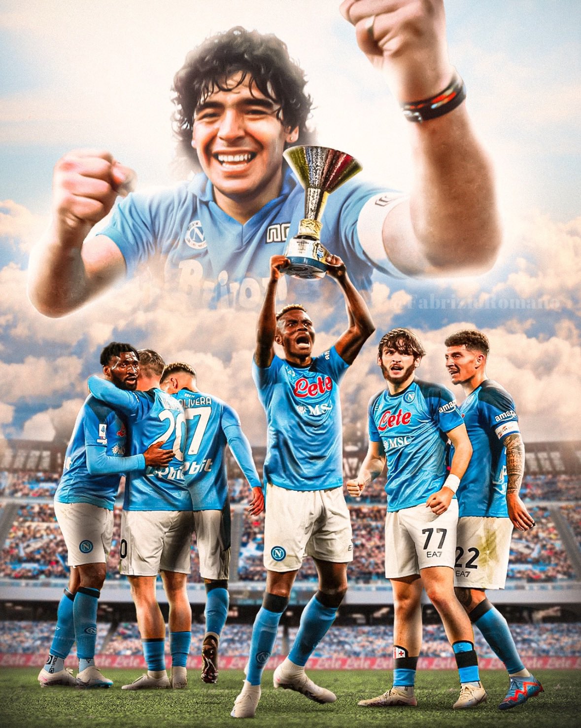 Osimhen Wins Historic Serie A With Napoli — OsunDefenderOsunDefender
