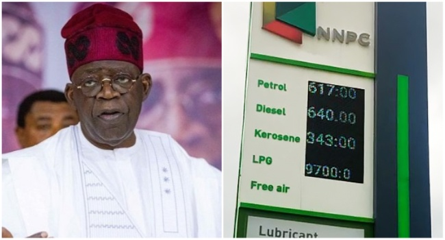 Tinubu Allays Fears Of Petrol Price Increase