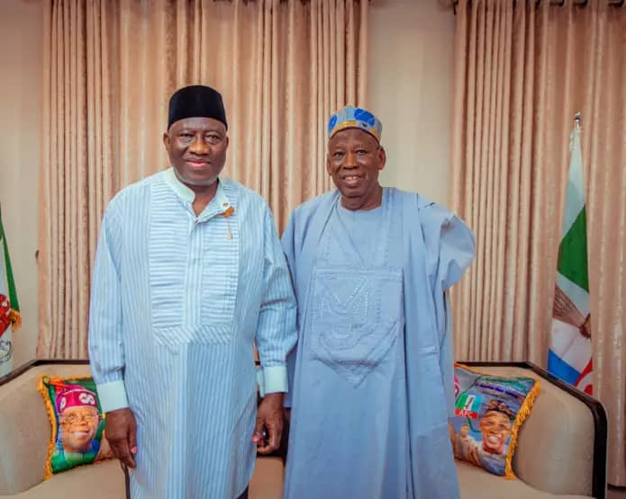 Defection Looms As Jonathan Visits APC Chair, Ganduje (Photos) - OsunDefender