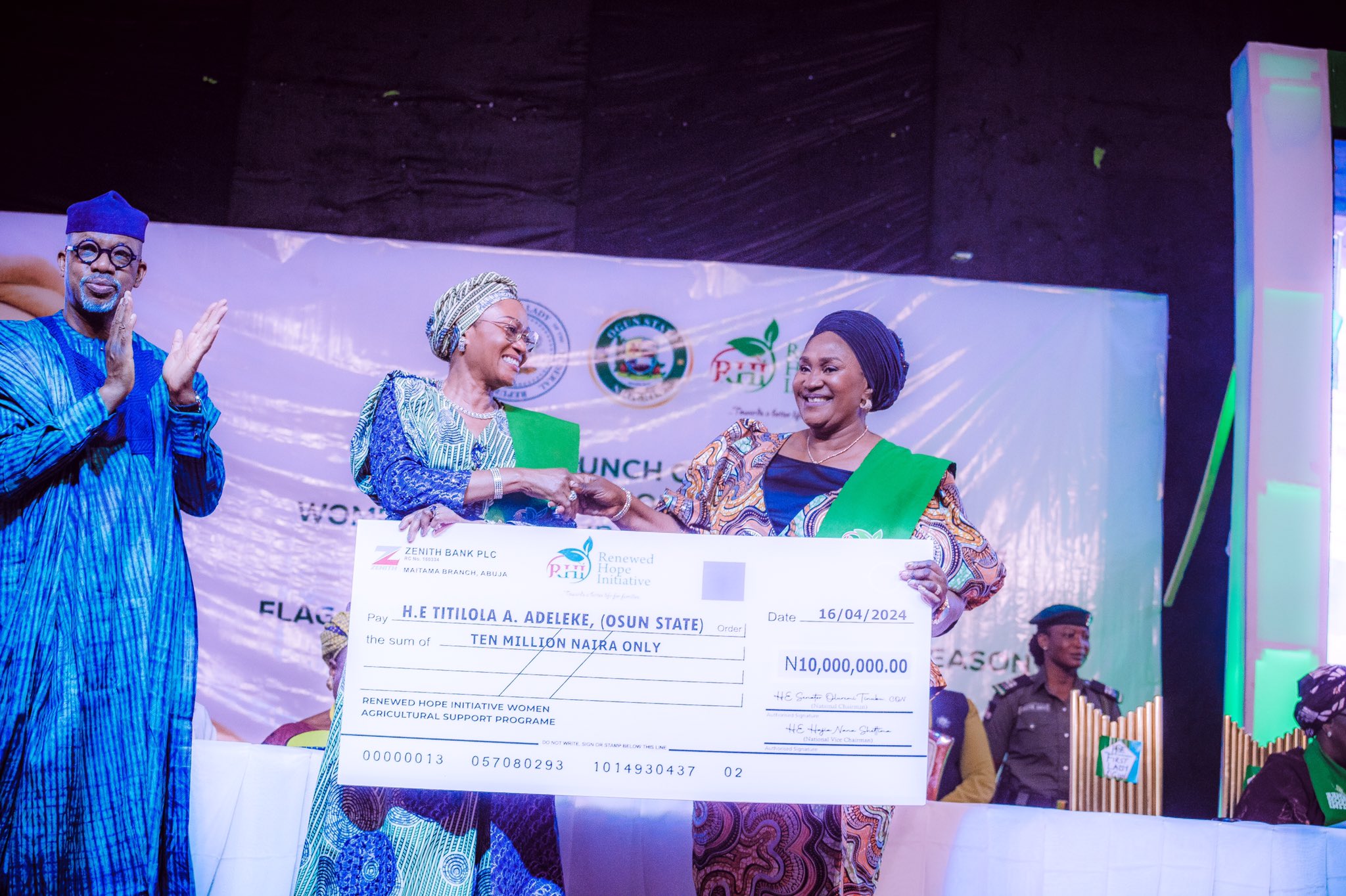 Titilola Adeleke Is Osun First Lady, Not Ngozi - Osun Govt Clarifies - OsunDefender