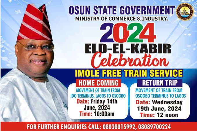 Ileya Festival: Gov. Adeleke Continues Aregbesola's Legacy On Free ...