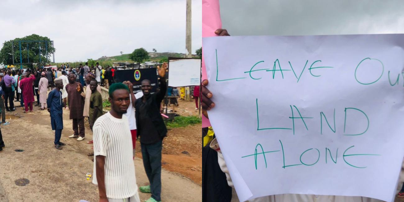 Protest As Navy Takes Over Land In Abuja - OsunDefender